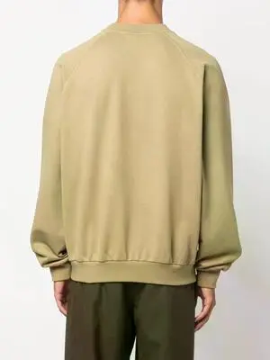 Sunnei Embroidered Logo Cotton Sweatshirt