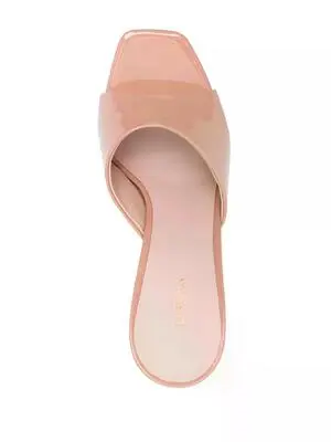 LE SILLA Patent Leather Platform Sandals