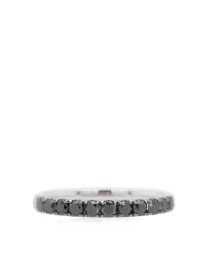 HYT JEWELRY 18kt White Gold Diamond Ring - Silver