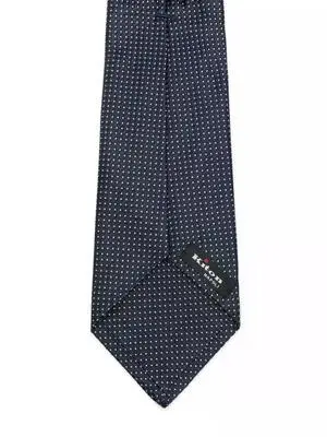 Kiton Patterned Jacquard Neck Tie