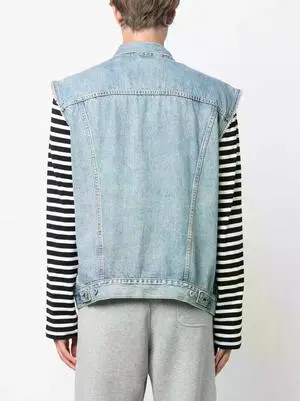 LEVI'S Relaxed Fit Denim Trucker Vest