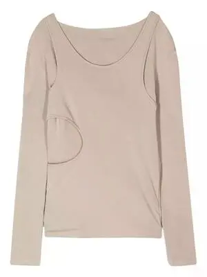 LOW CLASSIC Long Sleeve Layered Top