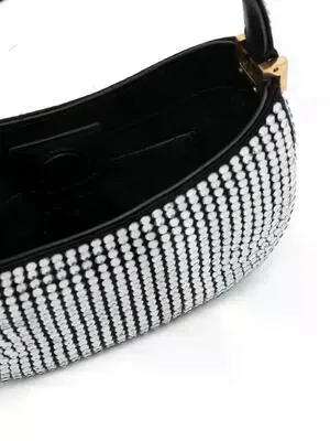 Magda Butrym Crystal-embellished Shoulder Bag - Black