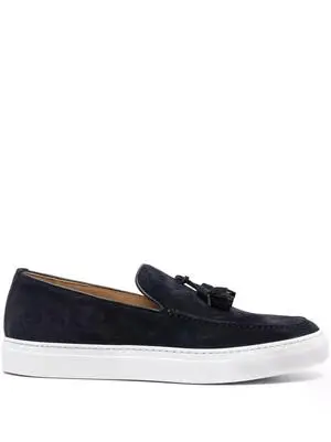 Scarosso Paneled Loafers For Men