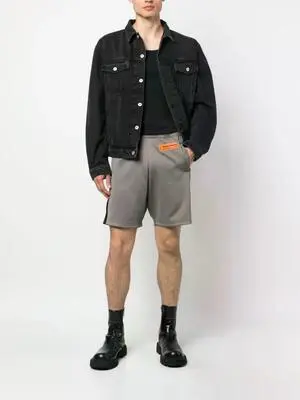 Heron Preston Logo-patch Track Shorts