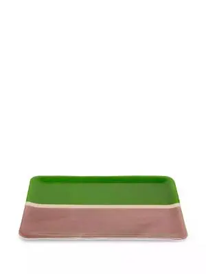 LES-OTTOMANS Murano Colour-block Tray