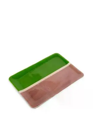 LES-OTTOMANS Murano Colour-block Tray
