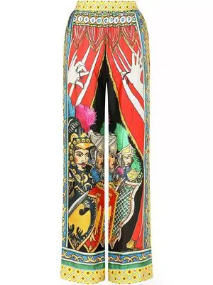 Dolce & Gabbana Carretto-print Pajama Bottoms - Red