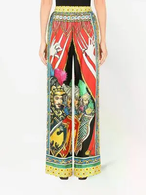 Dolce & Gabbana Carretto-print Pajama Bottoms