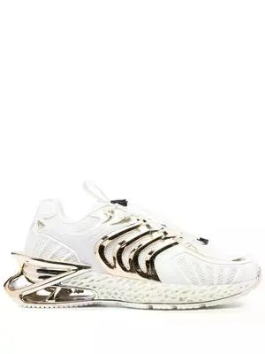 Plein Sport Gold Tone Sneakers For Women