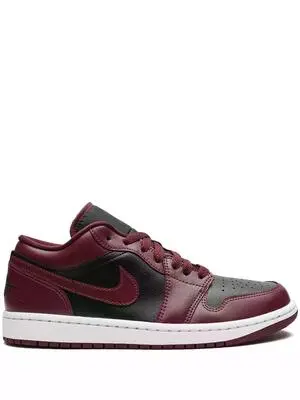 JORDAN 1 Low Dark Beetroot Sneakers - Black