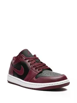 JORDAN 1 Low Dark Beetroot Sneakers - Black