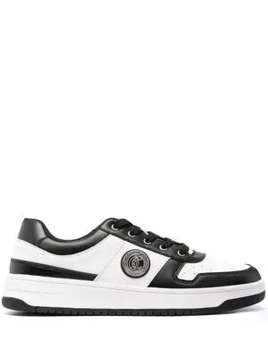 Just Cavalli Colourblock Leather Sneakers