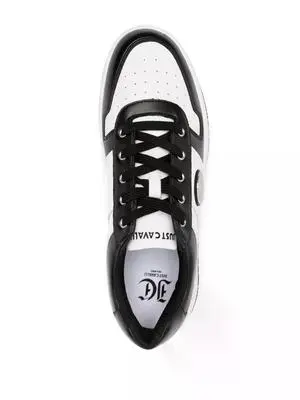 Just Cavalli Colourblock Leather Sneakers