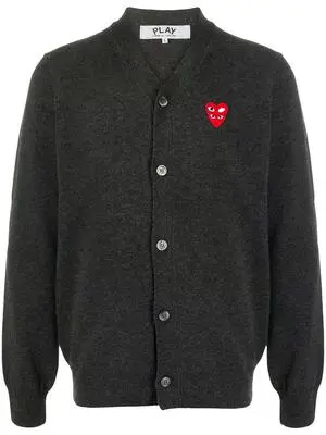 Play Comme Des Garcon Long Sleeve Cardigans For Men