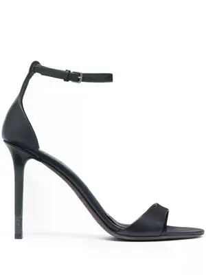 Brunello Cucinelli Nappa Leather Heeled Sandals