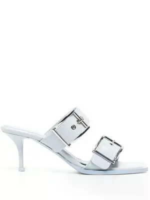 Alexander McQueen 75mm Buckled Leather Sandals
