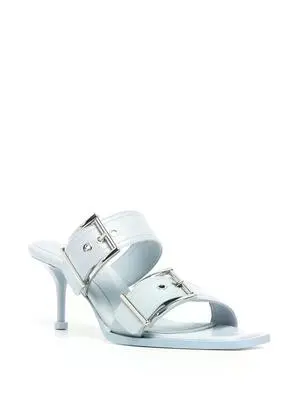 Alexander McQueen 75mm Buckled Leather Sandals