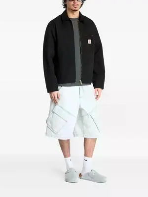 Carhartt Work In Progress Detroit Zip Patch Jacket - Black