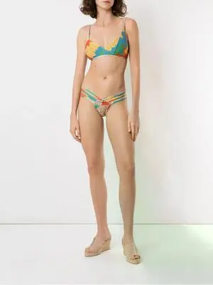 AMIR SLAMA Cocar Francês Bikini Set
