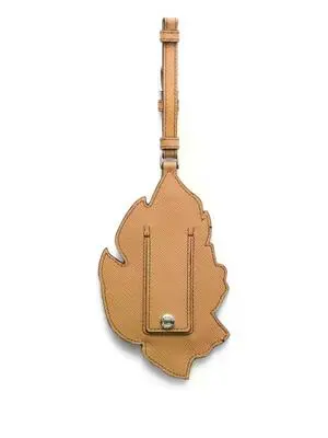 Prada Leaf-shaped Name Tag