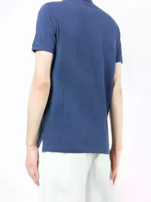 Polo Ralph Lauren Embroidered Logo Polo Shirt - Blue