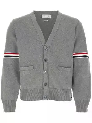 Thom Browne Ribbed Cardigans For Men