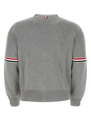 Thom Browne Milano Stitch Stripe Armband Cardigan