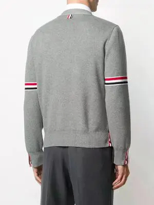 Thom Browne Milano Stitch Stripe Armband Cardigan