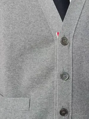 Thom Browne Milano Stitch Stripe Armband Cardigan