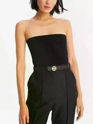 Tory Burch Miller Reversible Belt - Black