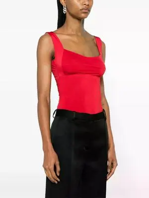 ATU BODY COUTURE Square-neck Technical Jersey Bodysuit