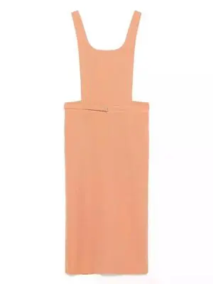 A.M.G. Sleeveless Midi Dress - Brown
