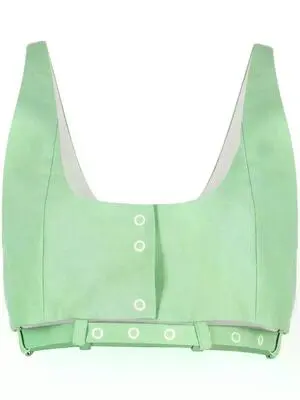 GANNI Suiting Crop Top
