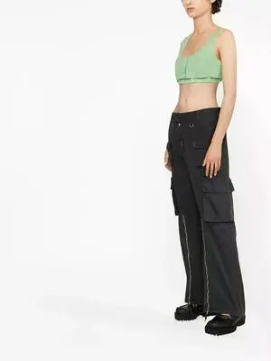 GANNI Suiting Crop Top