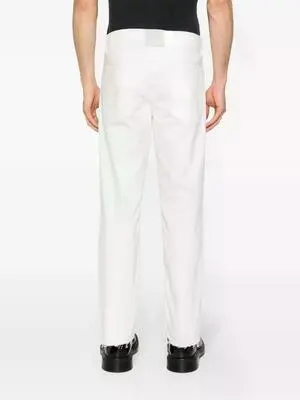 LANVIN Straight-leg Denim Trousers - White