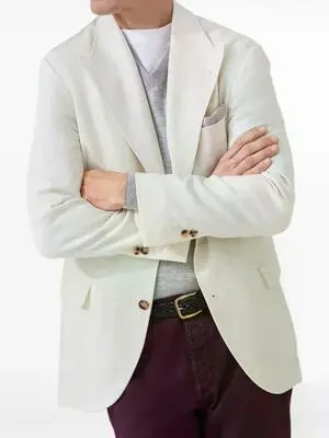 Brunello Cucinelli V-neck Long-sleeved Jumper