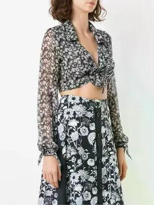 AMIR SLAMA Silk Margarida Shirt
