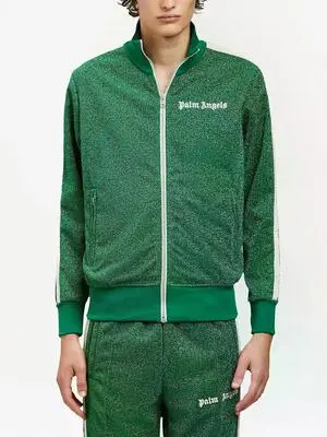 Palm Angels Glitter Lurex Track Jacket