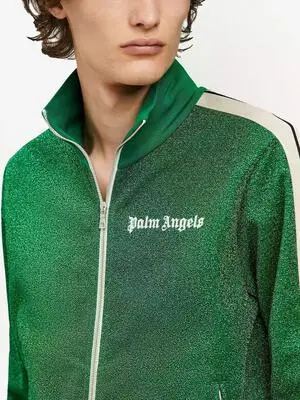 Palm Angels Glitter Lurex Track Jacket