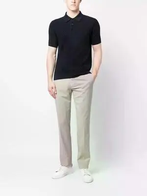 Brioni Waffle-knit Polo Shirt