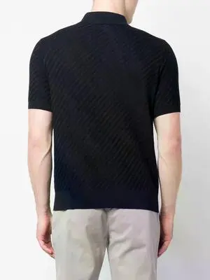 Brioni Waffle-knit Polo Shirt