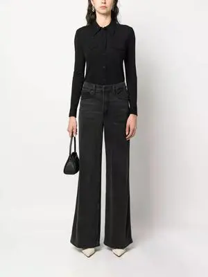NILI LOTAN Chest-pocket Button-up Shirt