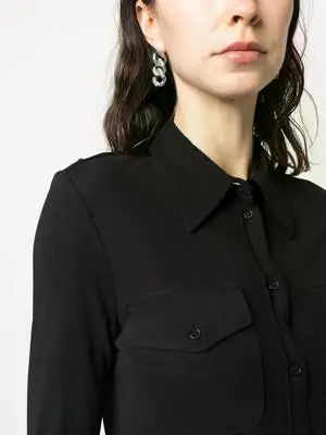 NILI LOTAN Chest-pocket Button-up Shirt