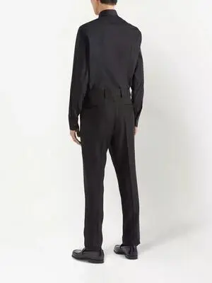 Prada Long-sleeved Poplin Shirt