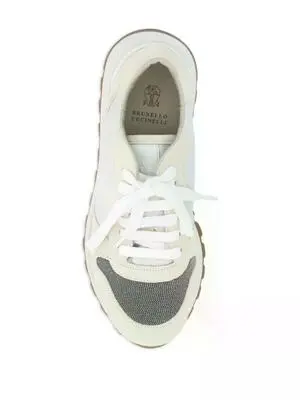 Brunello Cucinelli Panelled Design Sneakers