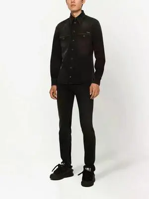 Dolce & Gabbana Skinny Fit Jeans - Black
