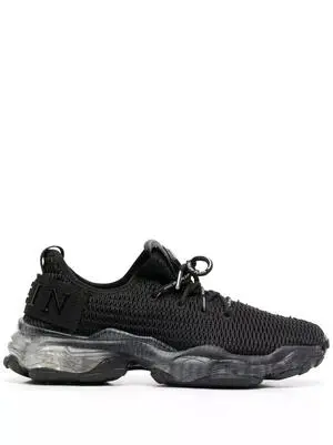 Philipp Plein Runner Hyper $hock Sneakers - Black