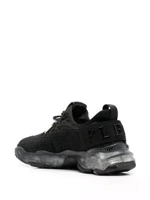 Philipp Plein Runner Hyper $hock Sneakers - Black