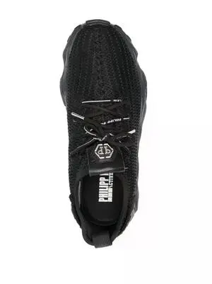 Philipp Plein Runner Hyper $hock Sneakers - Black
